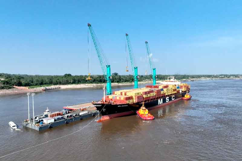 Para garantir logística durante a seca, Super Terminais inicia Operação ...