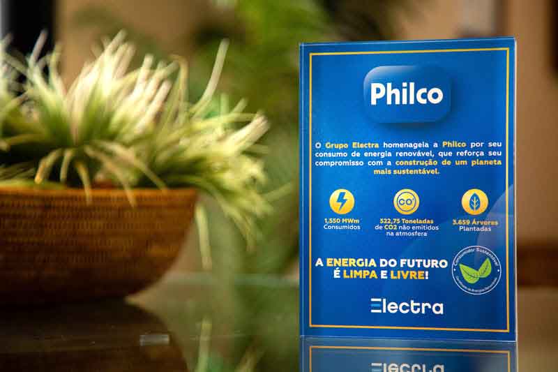 Philco adota energia renovável equivalente ao consumo de 10 mil casas ...