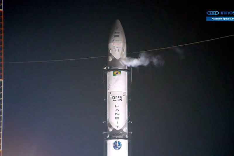 Lançamento noturno coloca o Brasil no mapa global do setor espacial - O ...